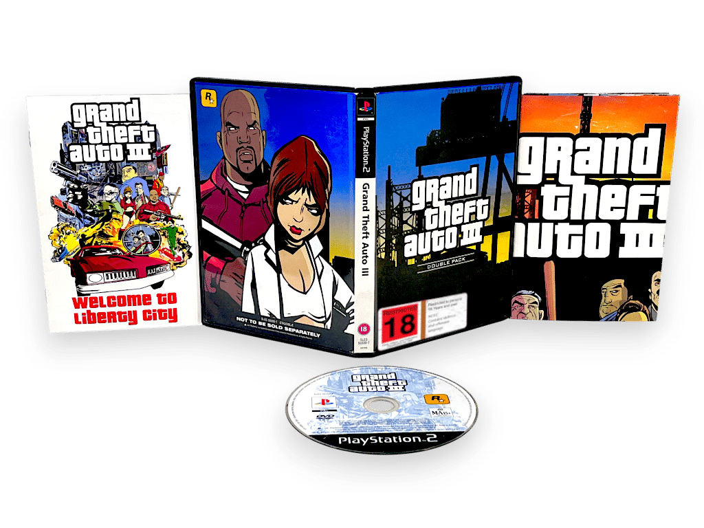 Grand Theft Auto 3 LIMITED EDITION (PS2) *COMPLETE COLLECTOR'S ...