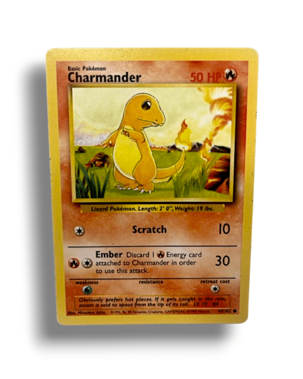 POKEMON TCG - Charmander 46 Base Set Unlimited - Appleby Games