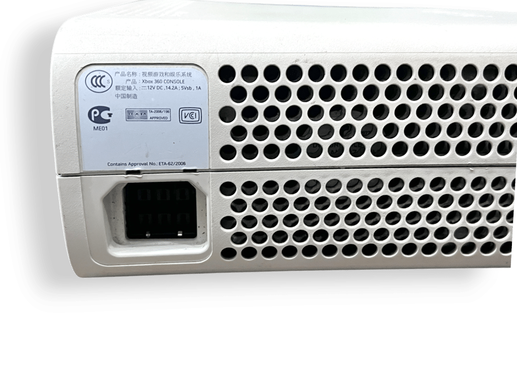 XBox 360 Console (WHITE LAUNCH MODEL) + Genuine Controller - Appleby Games