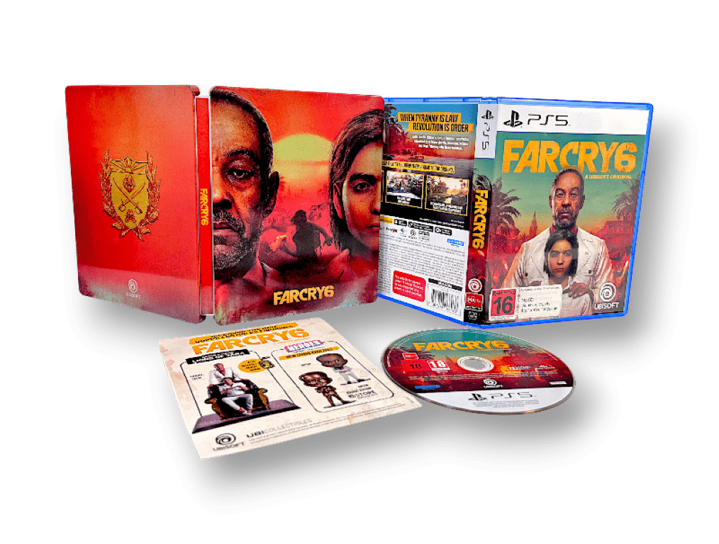Far Cry 6: GOLD EDITION (PS5) *STEEL COLLECTOR'S EDITION* - Appleby Games