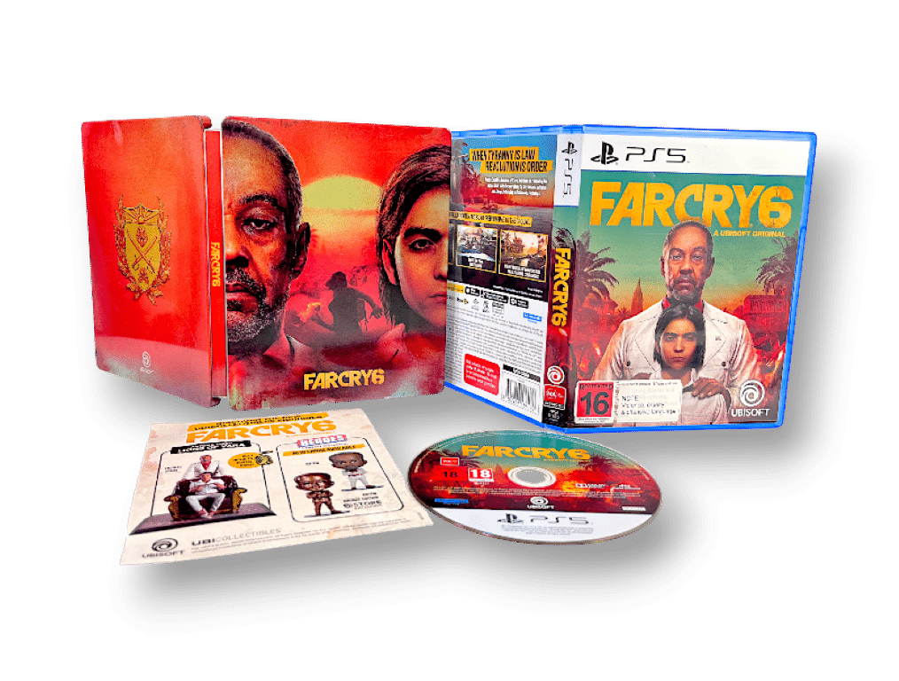 Far Cry 6: GOLD EDITION (PS5) *STEEL COLLECTOR'S EDITION* - Appleby Games
