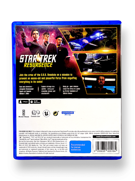 Star Trek: Resurgence (PS5) - Appleby Games