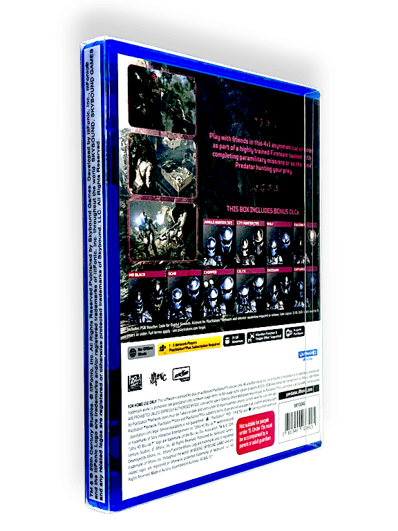 Predator: Hunting Grounds (PS5) *LIMITED EDITION* - Appleby Games