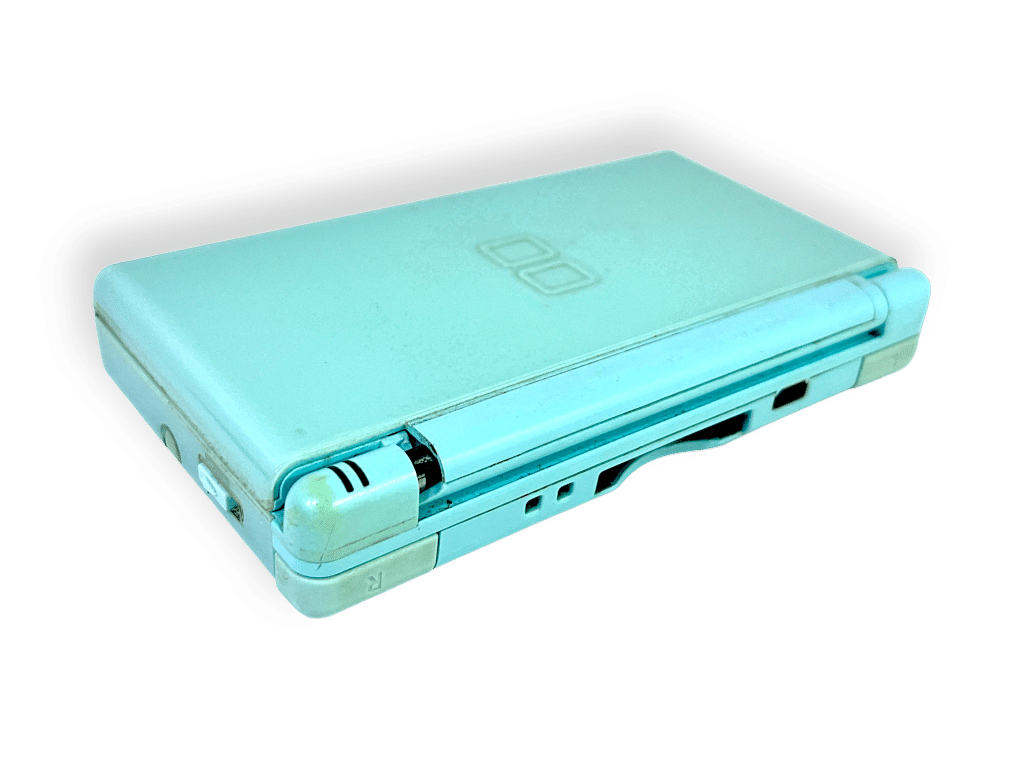 Nintendo DS Lite Console (AQUA) + Charger + Case + Extras! - Appleby Games