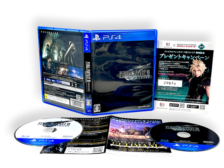 Final Fantasy VII Remake (PS4 JAPANESE 2-Disc Edition) - Appleby Games