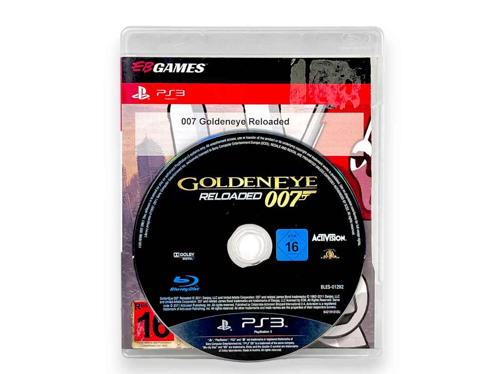 James Bond 007: GOLDENEYE Reloaded (PS3) *DISC MINT* - Appleby Games