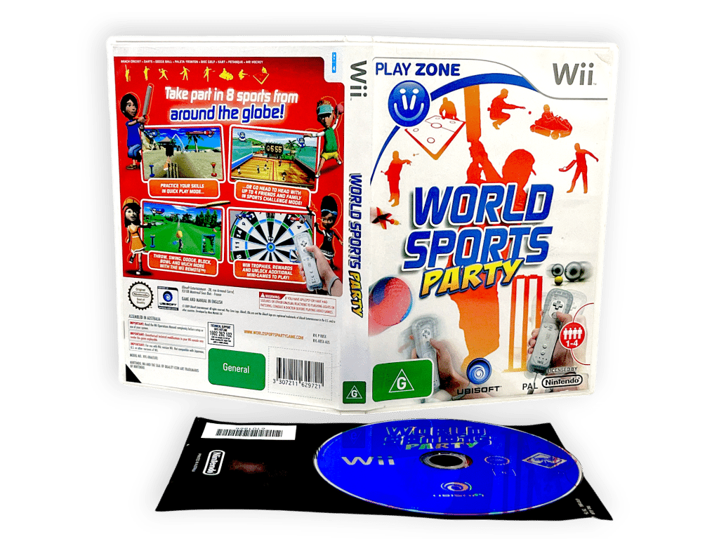 Play Zone: World Sports Party (Wii) World Sports Party - Appleby Games