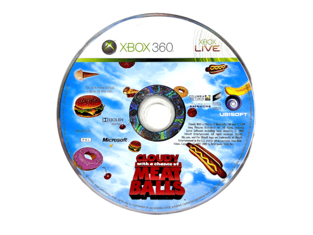 Cloudy With a Chance of Meatballs (Xbox 360) *INCLUDES MANUAL ...
