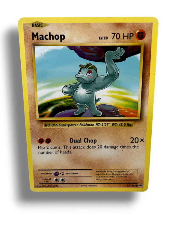 POKEMON TCG - Machop 57/108 Evolutions - Appleby Games