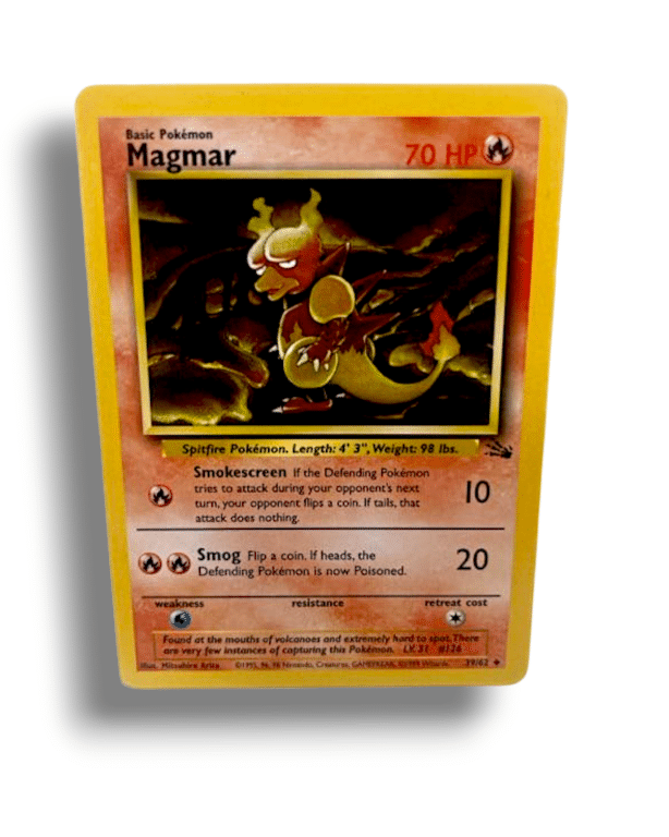 POKEMON TCG - Magmar 39 Fossil - Appleby Games