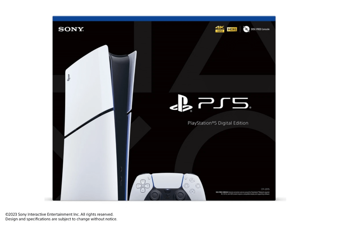 SONY PS5 PlayStation 5 SLIM Digital Console *NEW SEALED IN BOX ...