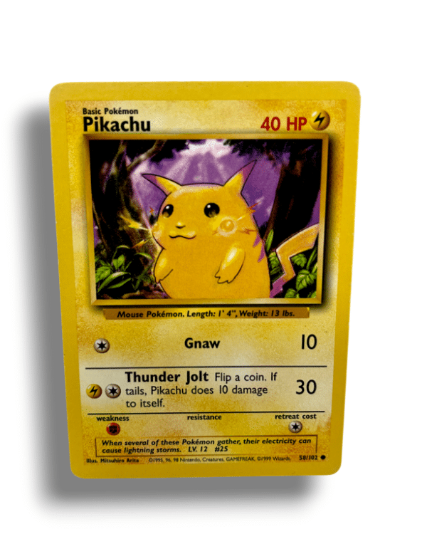 POKEMON TCG - Pikachu 58 Base Set Unlimited - Appleby Games