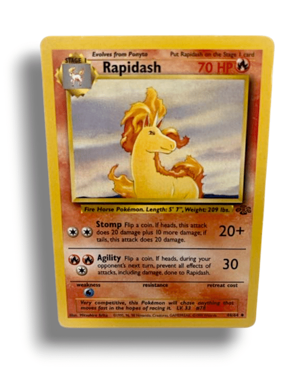 POKEMON TCG - Rapidash 44 Jungle - Appleby Games
