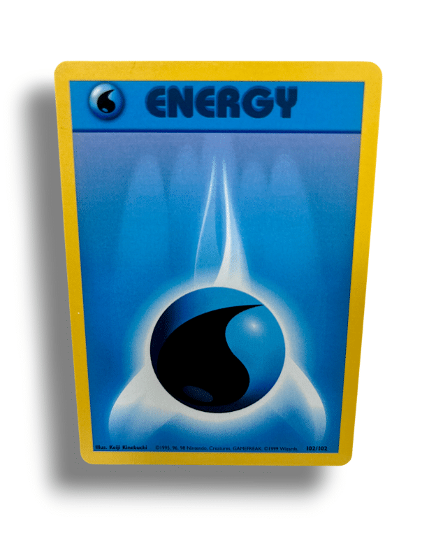 POKEMON TCG - Water Energy 102 Base Set Unlimited - Appleby Games