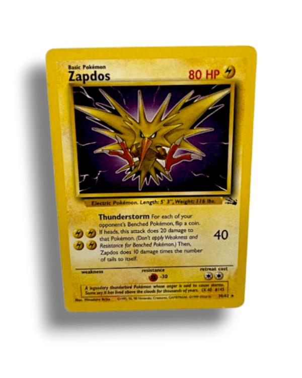 POKEMON TCG - Zapdos 30 Fossil - Appleby Games
