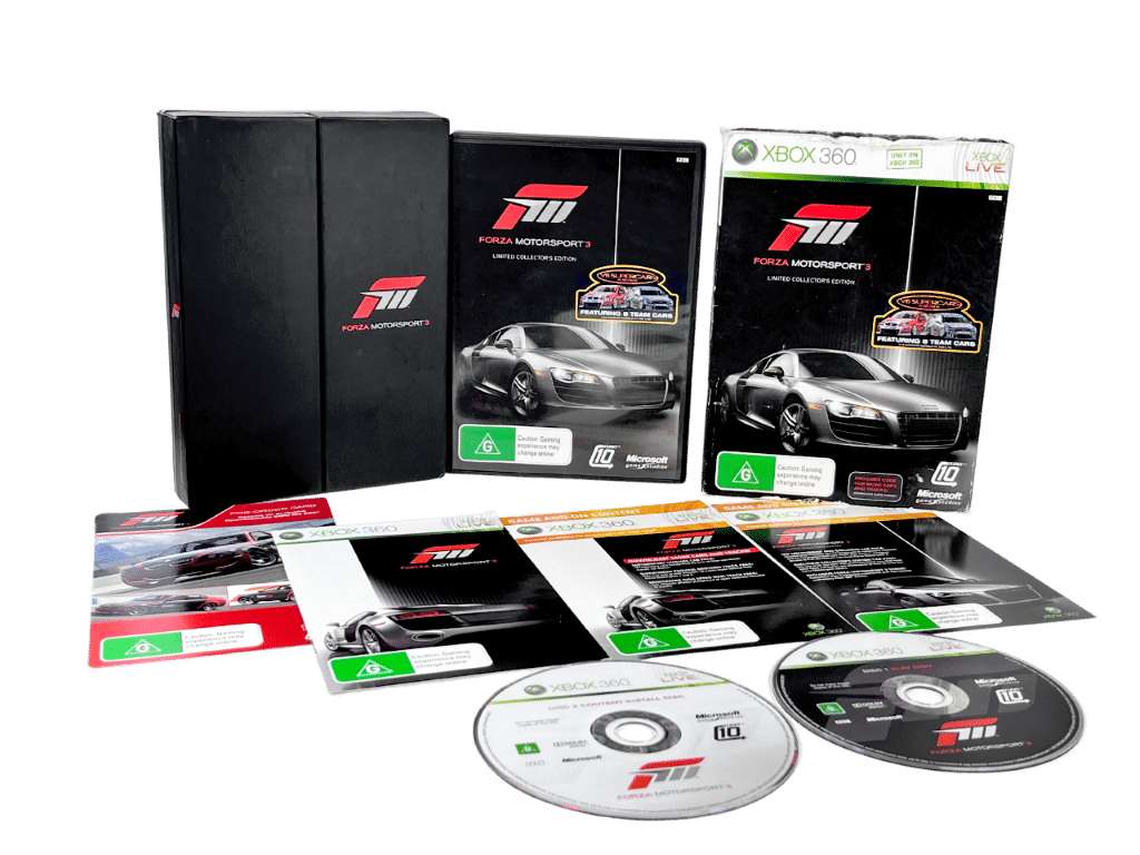Forza Motorsport 3 COLLECTOR'S EDITION (Xbox 360) *BLACK BOX EDITION ...