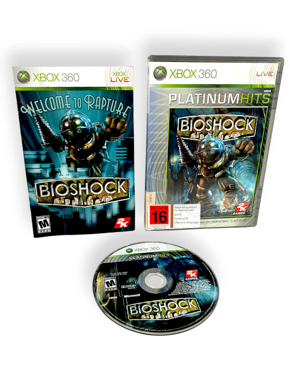 BIOSHOCK (XBox 360 ALTERNATE PRINT) *EXCELLENT & COMPLETE* - Appleby Games