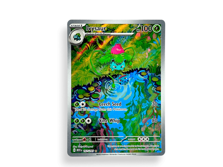 POKEMON TCG - Ivysaur (Pokemon TCG – 167/165, Illustration Rare ...