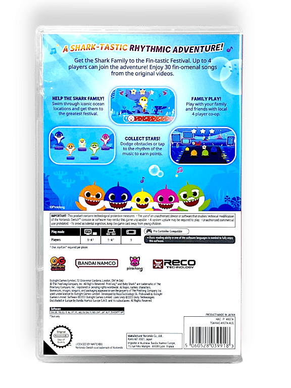 Baby Shark: Sing & Swim Party (Nintendo Switch) *MINT COMPLETE ...