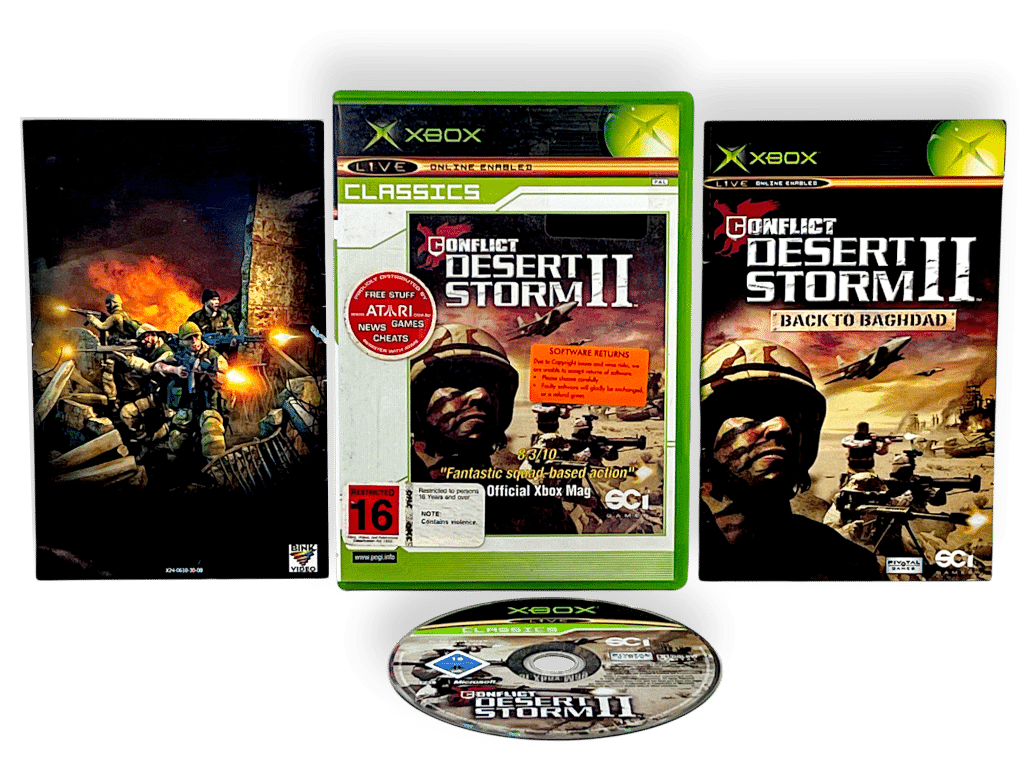 Conflict: Desert Storm II: Back to Baghdad (Xbox) *TIDY & COMPLETE ...