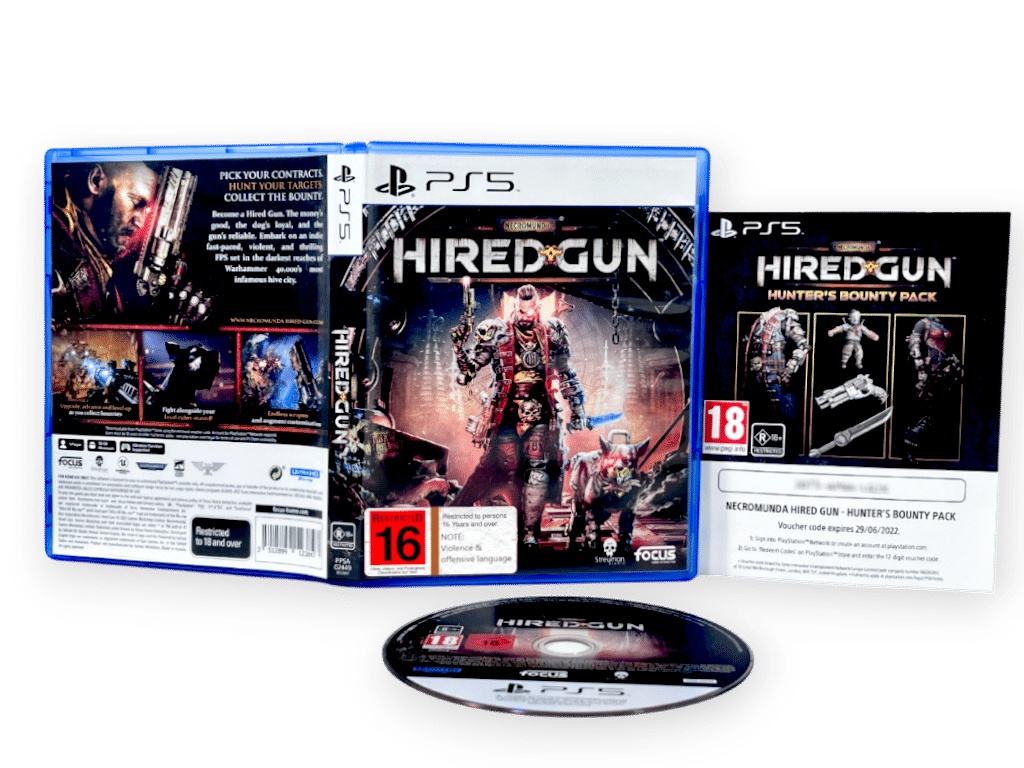 WARHAMMER Necromunda: Hired Gun (PS5) *MINT COMPLETE* - Appleby Games