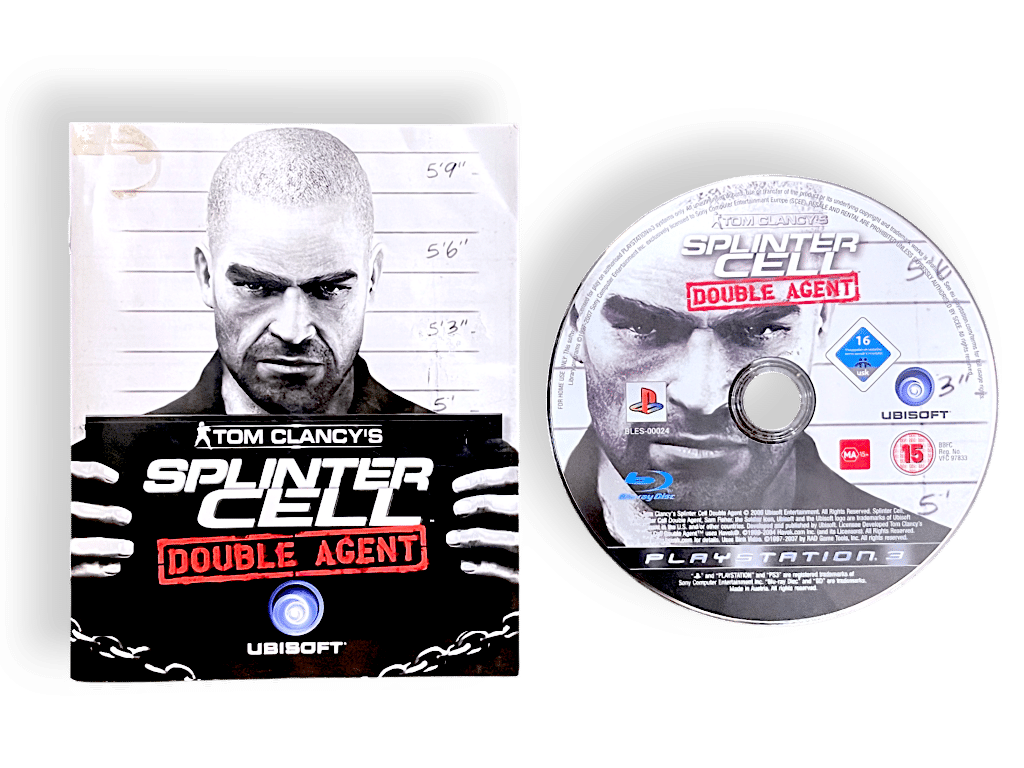 Tom Clancy’s Splinter Cell: Double Agent (PS3) DISC + MANUAL - Appleby Games