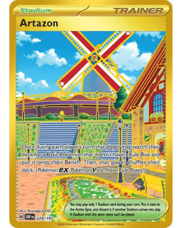 POKEMON TCG - Artazon 229/197 Obsidian Flames - Appleby Games