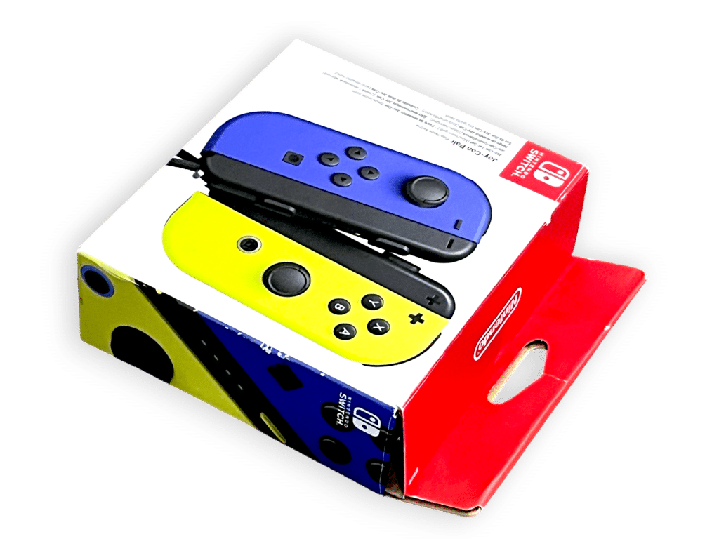 Nintendo Switch Joy-Cons Pair Yellow & Blue MINT IN BOX - Appleby Games