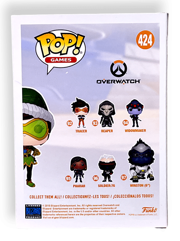 Funko Pop! Games #424 - Overwatch Tracer (Holiday Edition) - Appleby Games