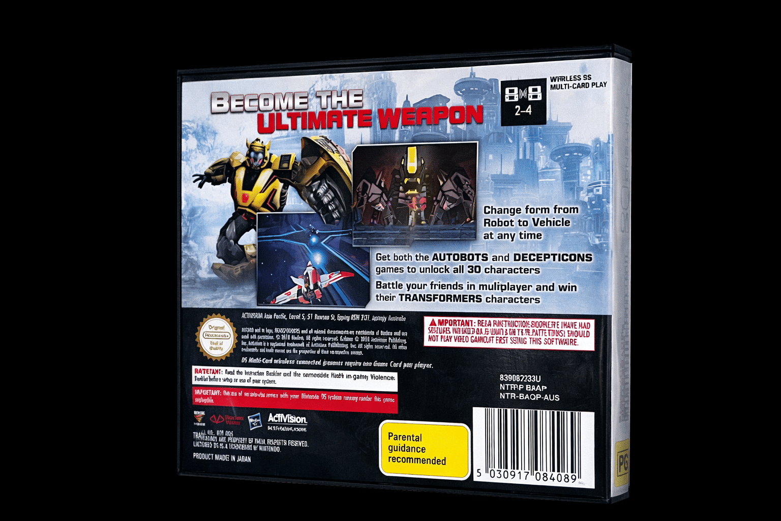 Transformers: War for Cybertron - Autobots (DS) *MINT COMPLETE ...