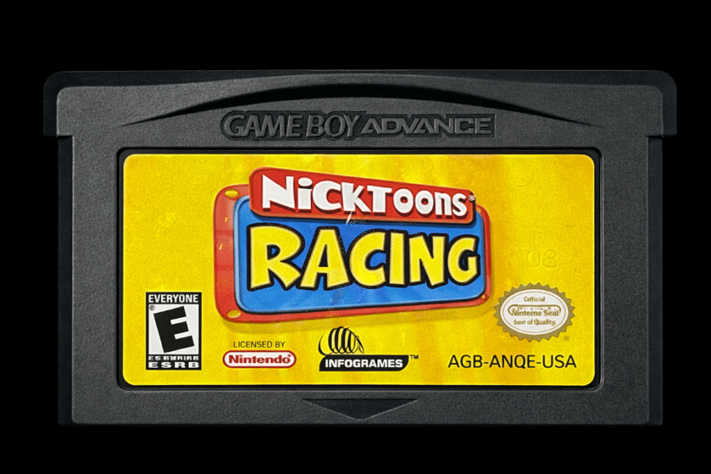 Spongebob Squarepants in NICKTOONS RACING (GBA) - Appleby Games