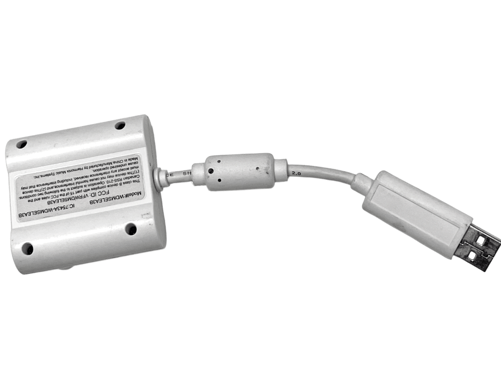 Beatles Rock Band WIRELESS GUITAR + DONGLE (Wii) *READ DESCRIPTION ...