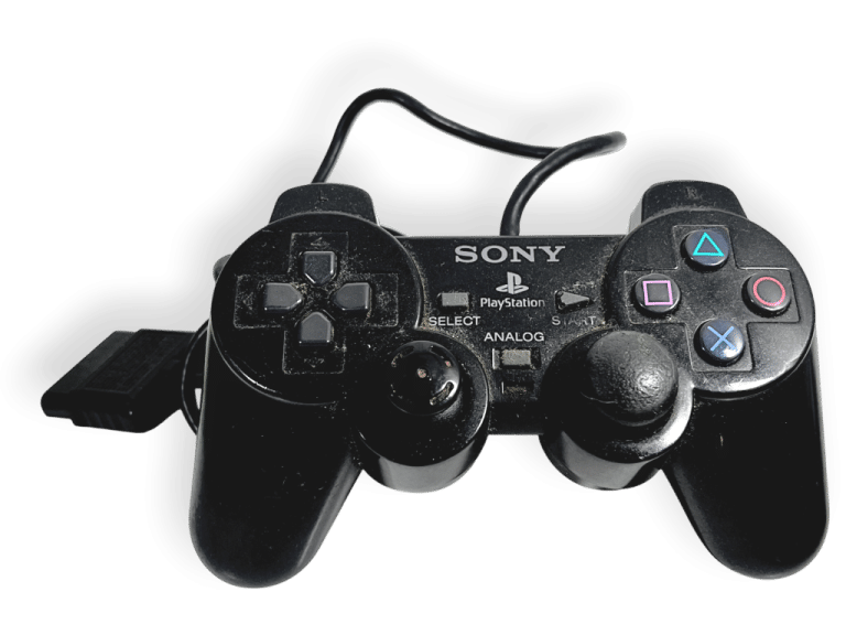 Official SONY PS2 Controller Dualshock (Black) *PREOWNED* - Appleby Games