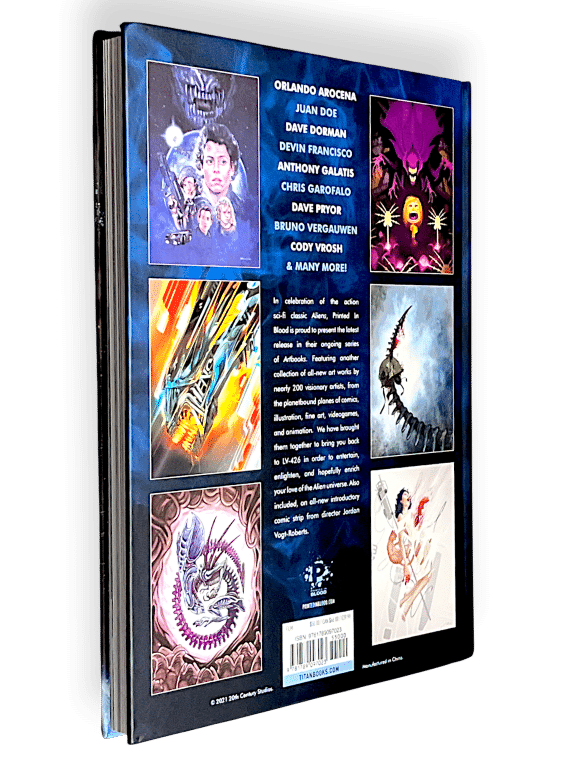 Aliens: 35th Anniversary Artbook (LARGE, HARDCOVER PREMIUM) - Appleby Games