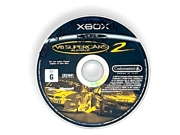 V8 Supercars Australia 2 (Original Xbox Disc Only) - Appleby Games
