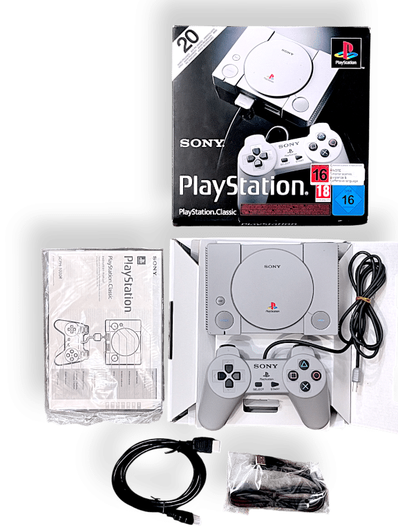 SONY PlayStation (PS1) CLASSIC MINI Console *MINT IN BOX* - Appleby Games
