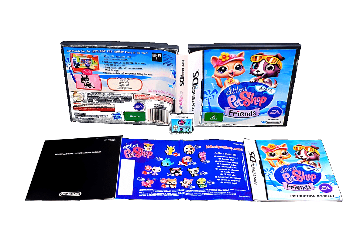 Littlest Pet Shop: BEACH (DS - RARE) *MINT COMPLETE* - Appleby Games