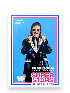 WWF Superstars of Wrestling 1989 SERIES 1 Card Jimmy Hart - Appleby Games