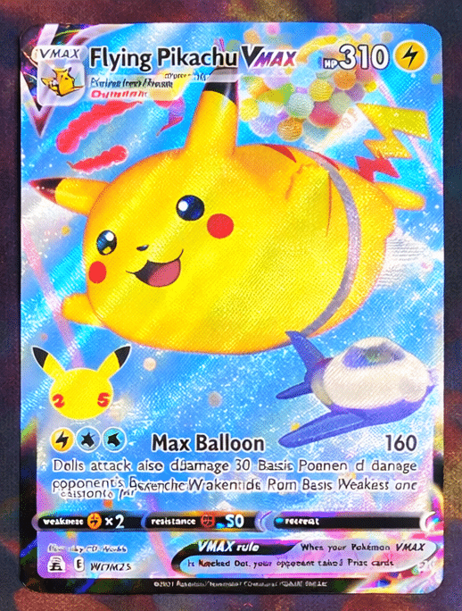 POKEMON TCG - Flying Pikachu VMAX 007/025 Celebrations - Appleby Games