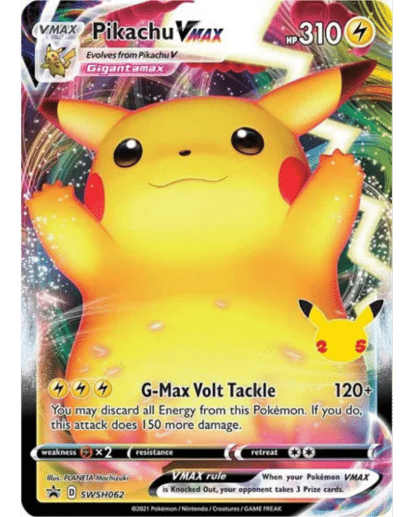 POKEMON TCG - Pikachu VMAX SWSH062 Sword & Shield Promo - Appleby Games