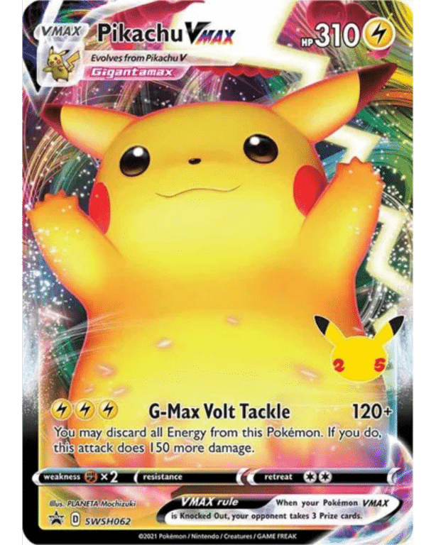 POKEMON TCG - Pikachu VMAX SWSH062 Sword & Shield Promo - Appleby Games