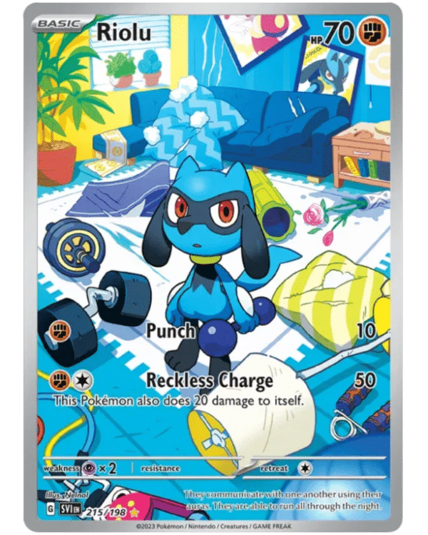 POKEMON TCG - Riolu 215/198 Scarlet & Violet Base Set - Appleby Games