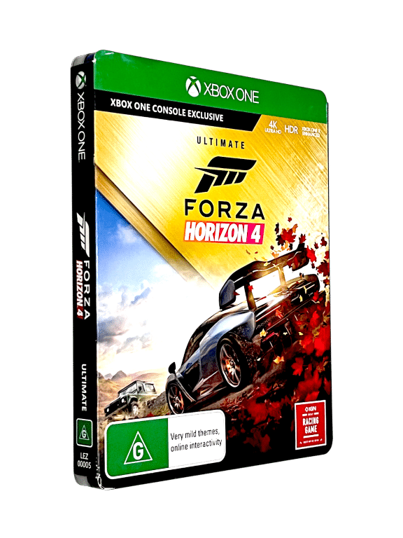 FORZA HORIZON 4 (Xbox One) STEEL EDITION *BOXED, COMPLETE* - Appleby Games