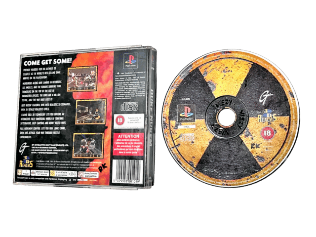 Duke Nukem (PS1) CASE + DISC SCRATCHED - Appleby Games