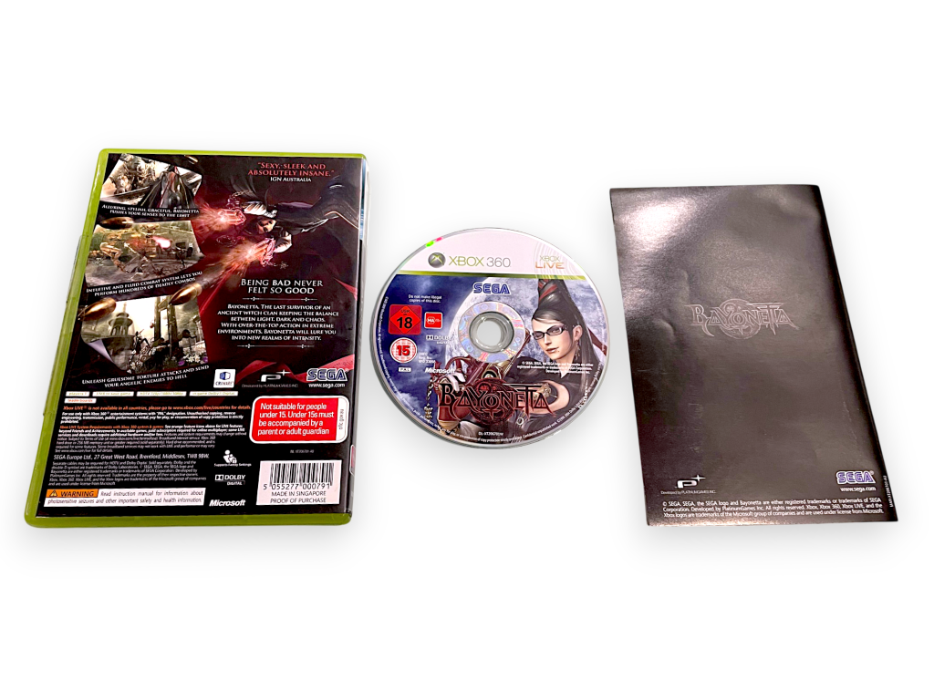 Bayonetta (Xbox 360) *COMPLETE* - Appleby Games